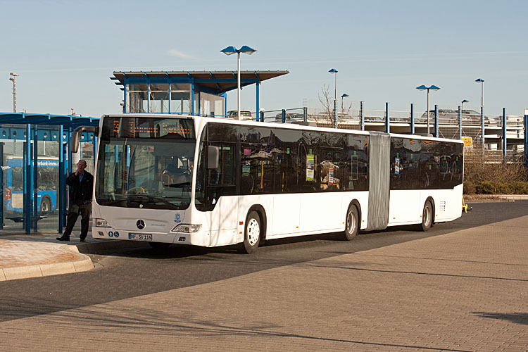 SVG Sylt: Zwei Fotos der beiden neuen Dieselbusse - >>> Regensburger Busse