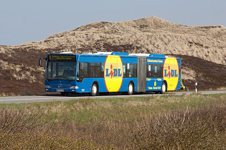 Sylt: Die drei neuen der SVG mit Werbung und im Vergleich mit der ...