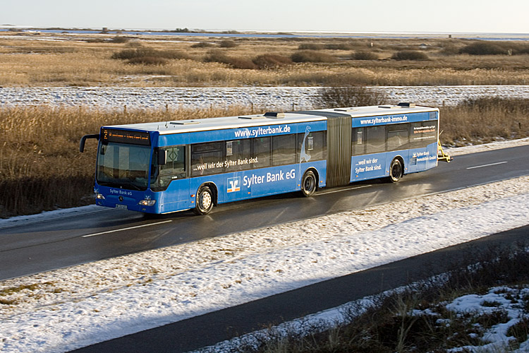 Sylt / SVG: 7 Busfotos von heute Nachmittag (09.12.10 ...