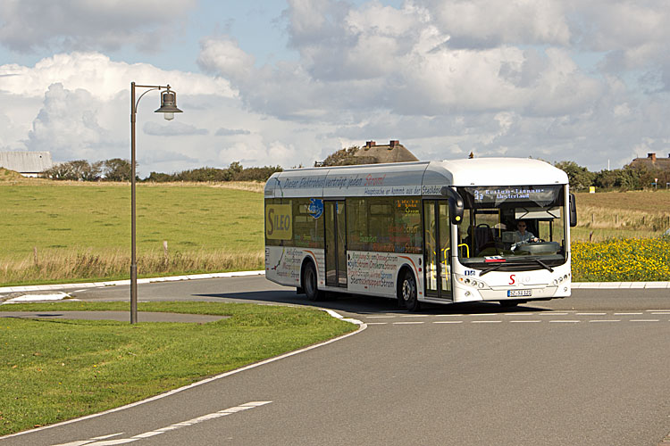 Sylt: Die SVG testet zur Zeit auf den Linien 3 und 4 wieder einen ...